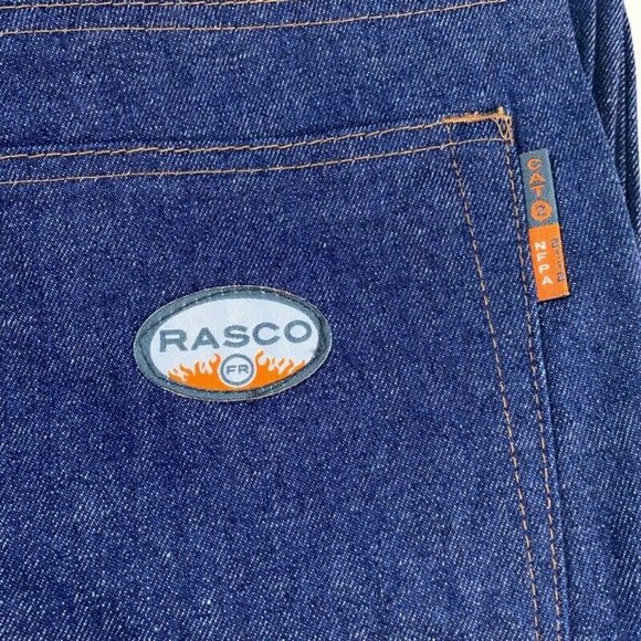 Rasco | Jeans | Rasco Mens Fr Work Jeans Blue Flame Resistant Dark ...